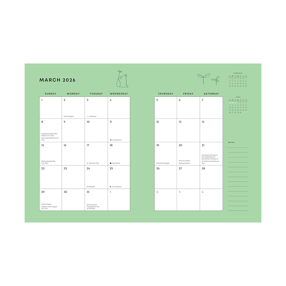 2026 My Neighbor Totoro Weekly Planner – Iko Iko