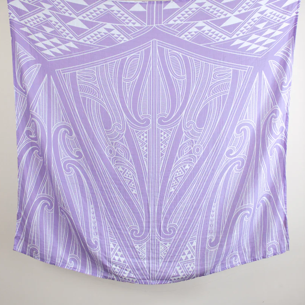 Hawaiiki Pēpi Te Ao Marama Pēpi Baby Wrap Lilac – Iko Iko