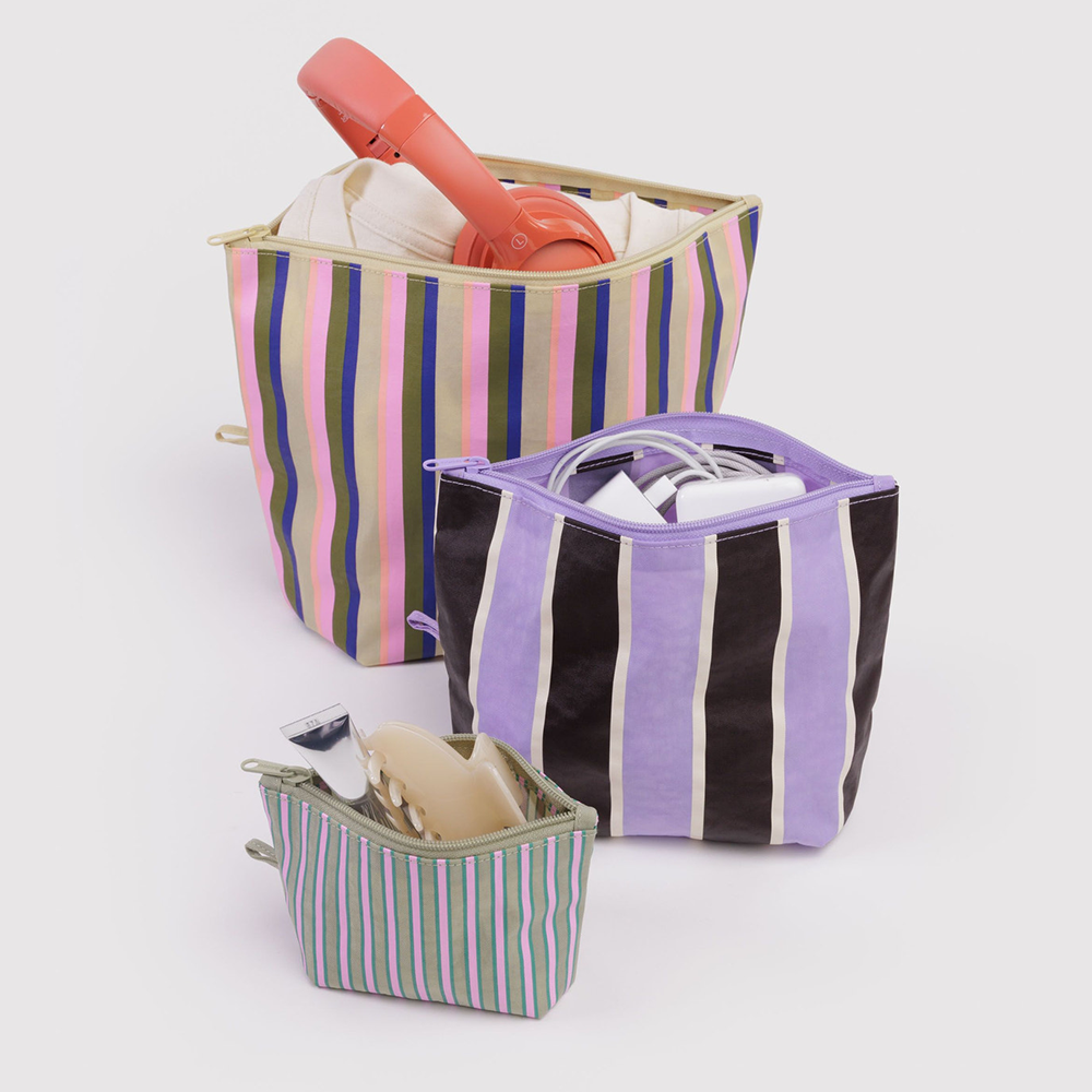 Baggu Go Pouch Candy Stripe – Iko Iko