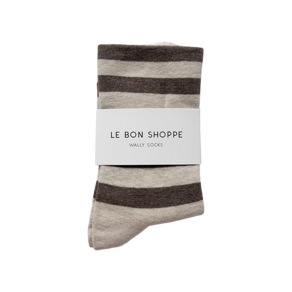 Le Bon Shoppe Socks Wide Brown – Iko Iko