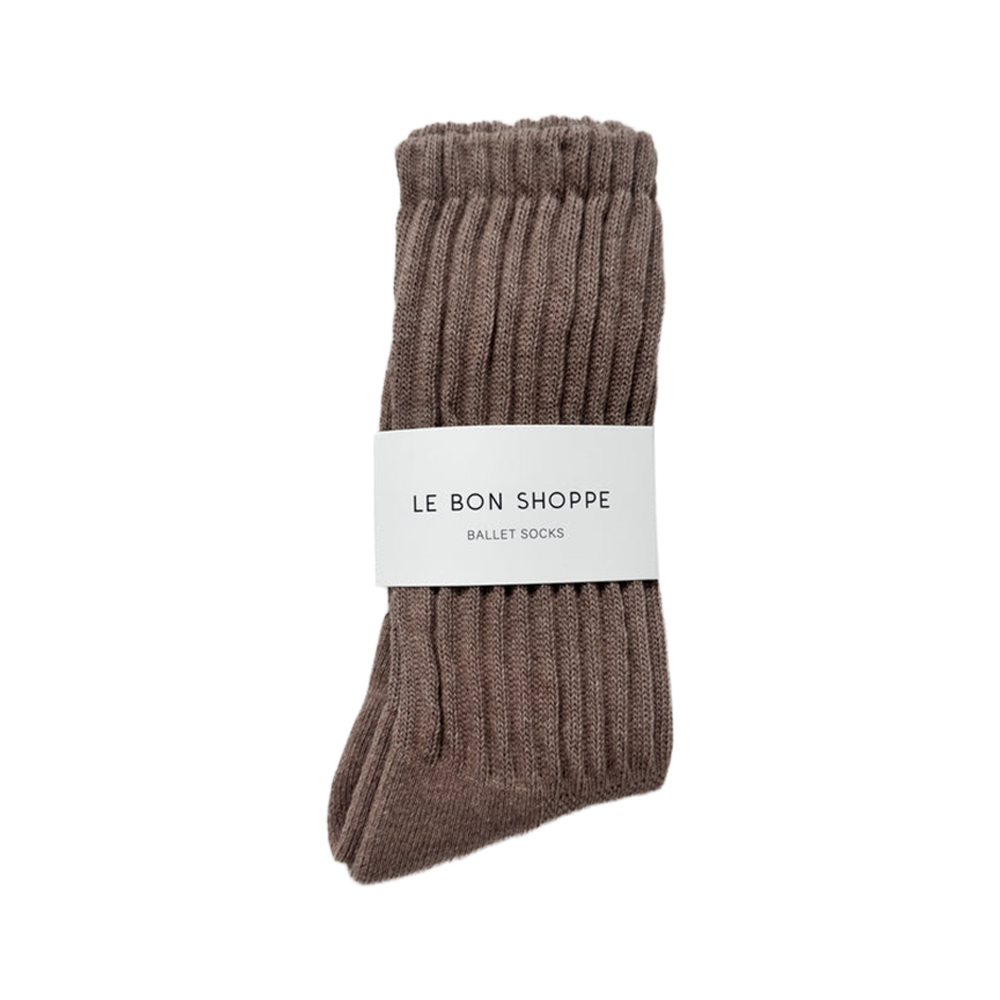 Le Bon Shoppe Ballet Socks Mocha Mousse – Iko Iko