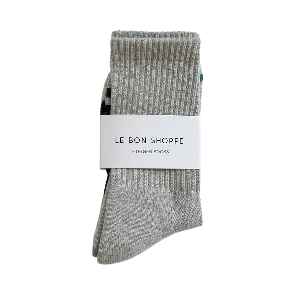 Le Bon Shoppe Socks Hugger Grey – Iko Iko