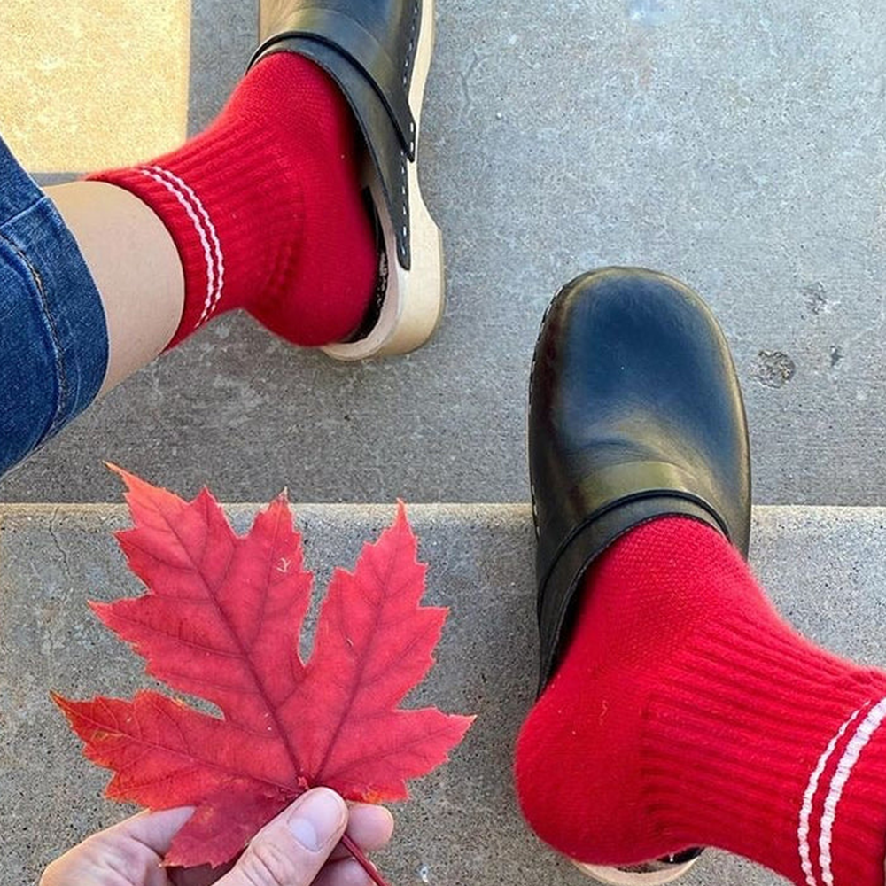 Le Bon Shoppe Socks Boyfriend Red – Iko Iko