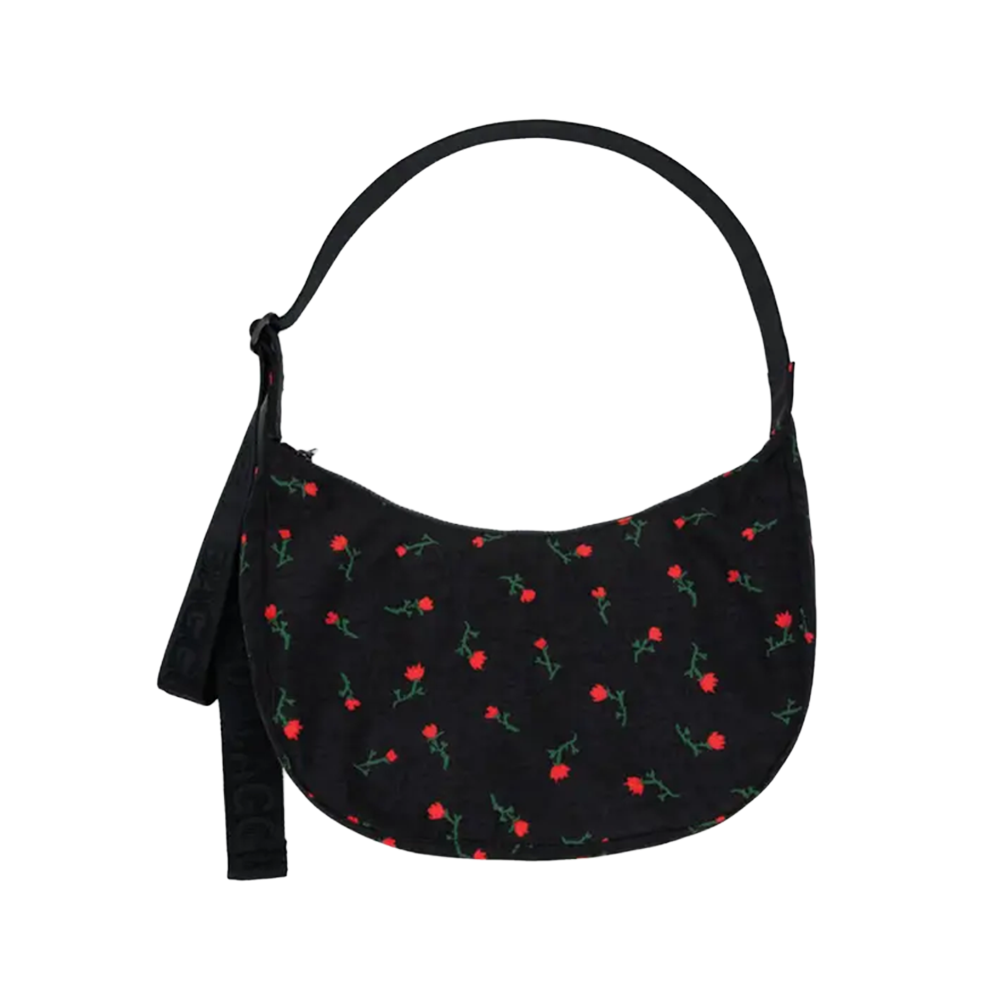 Baggu Medium Nylon Crescent Bag Painted Wildflower – Iko Iko