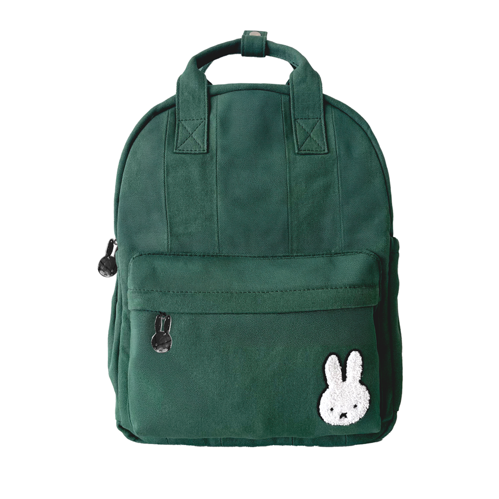 Engelite x Miffy Canvas Backpack Green – Iko Iko