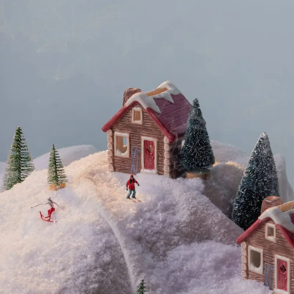 Paddywax Ceramic Incense Holder with 20 Cones Alpine Chalet – Iko Iko