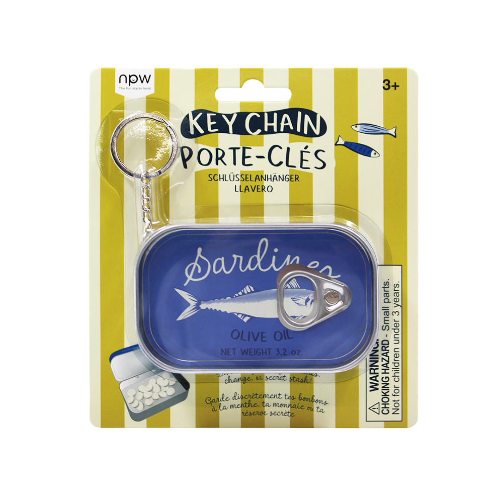 NPW Sardine Tin Keychain – Iko Iko