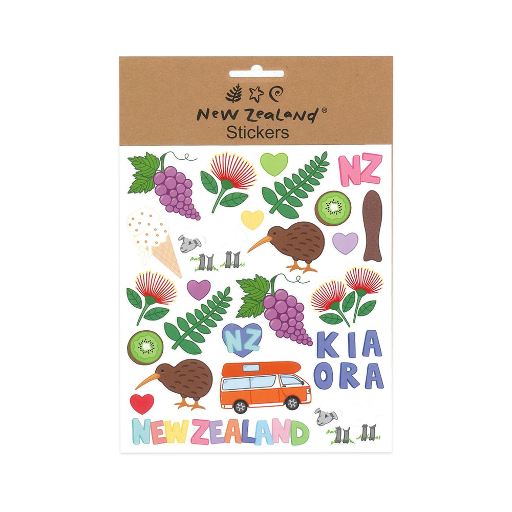 Stickers NZ All Things Kiwi – Iko Iko