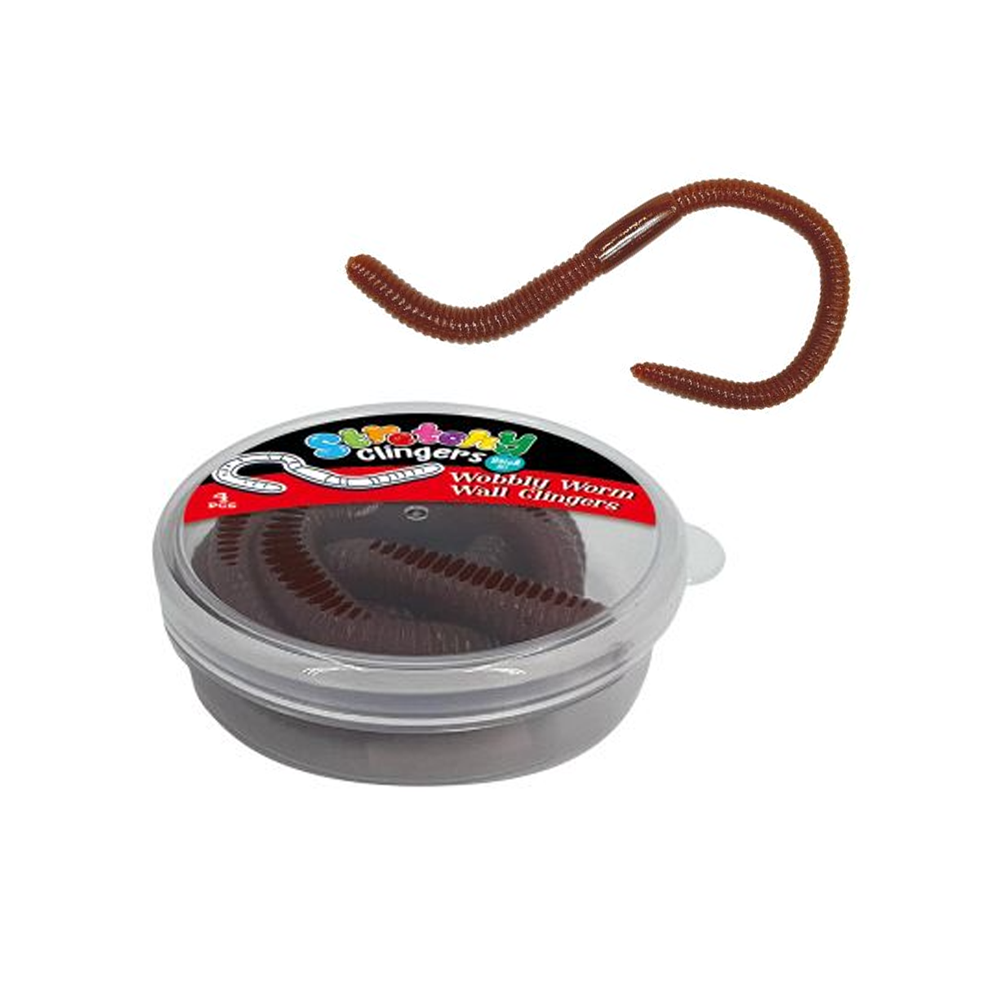 Stretchy Sticky Worms Set of 4 – Iko Iko