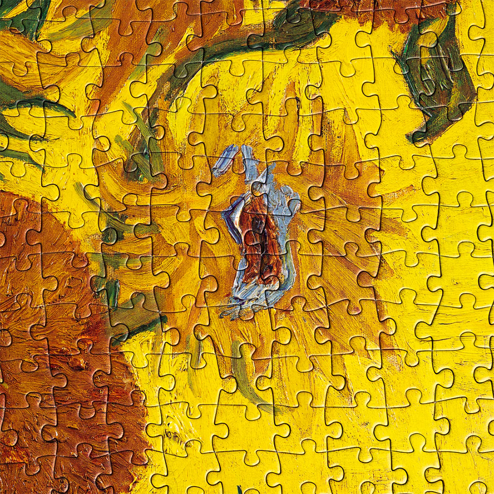 Today Is Art Day 1000 Piece Puzzle Vincent Van Gogh Sunflowers – Iko Iko