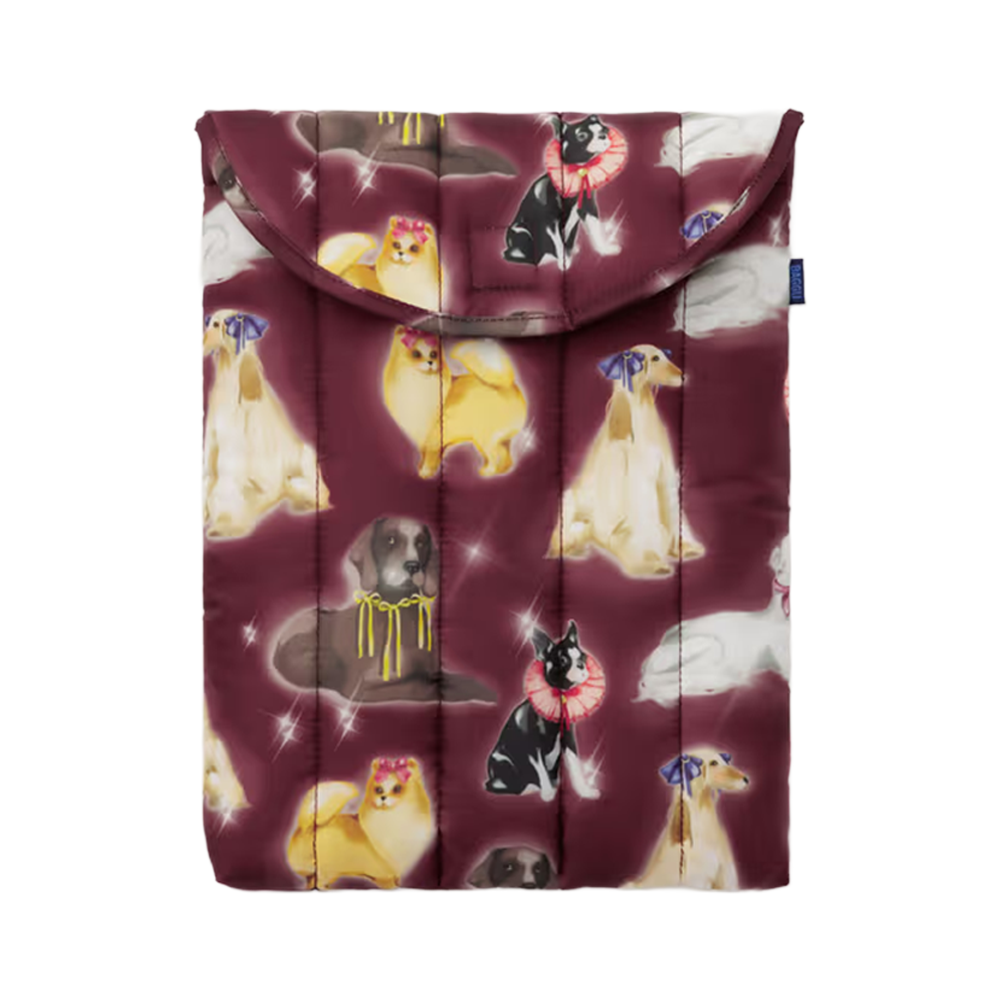 Baggu Puffy Laptop Sleeve 13/14 inch Fancy Dogs – Iko Iko
