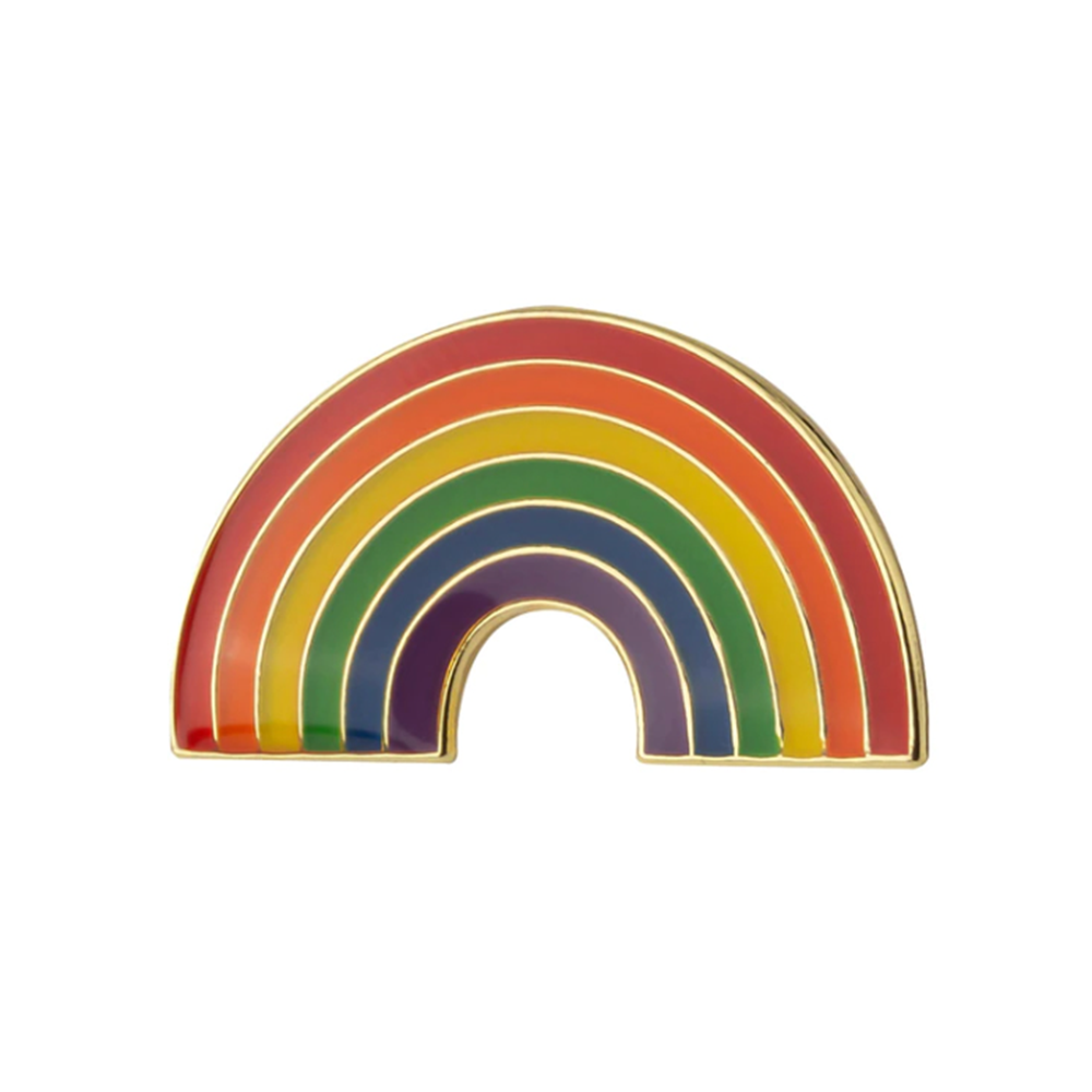 Enamal Metal Pin Pride Rainbow – Iko Iko