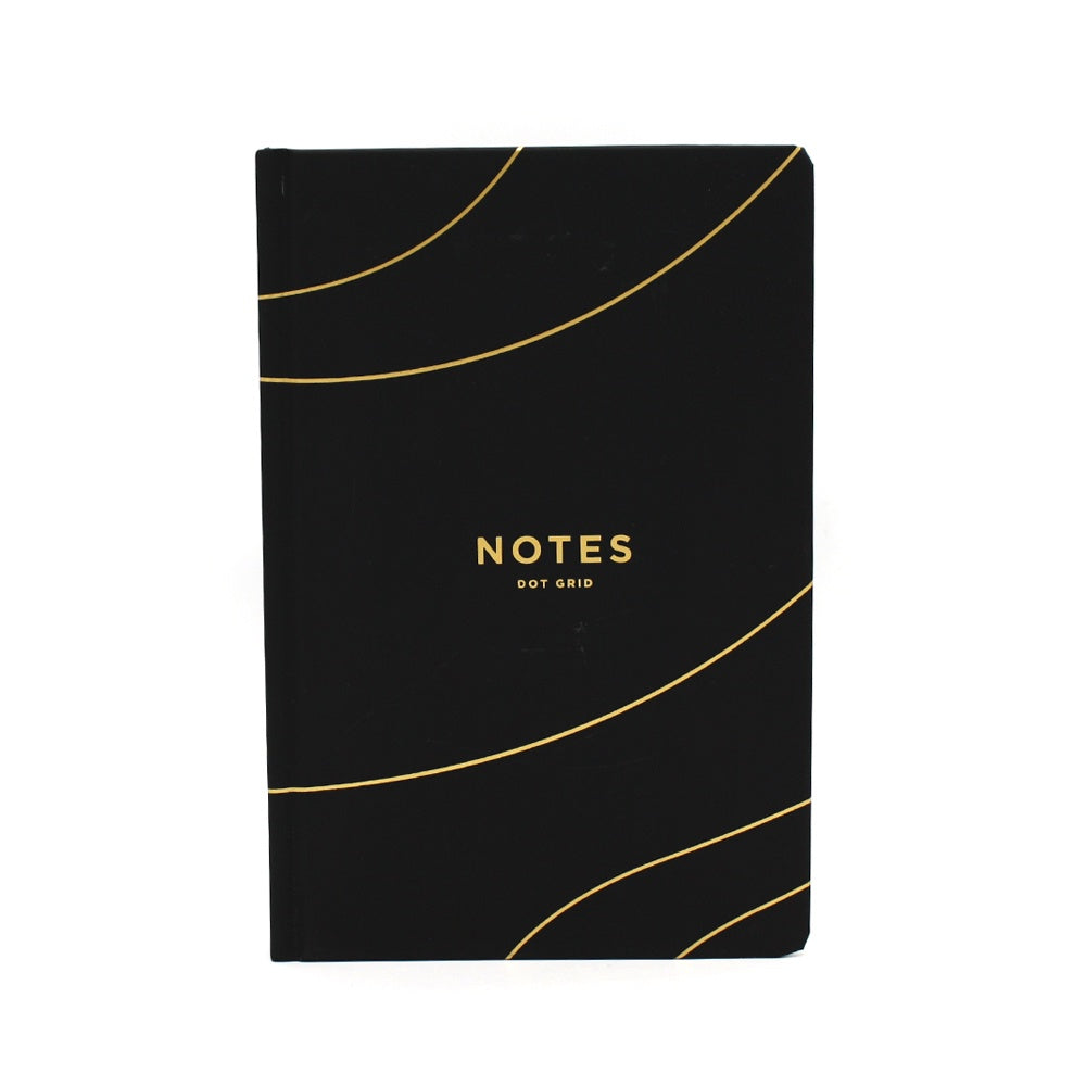 Frank A5 Hard Cover Bullet Journal Black – Iko Iko