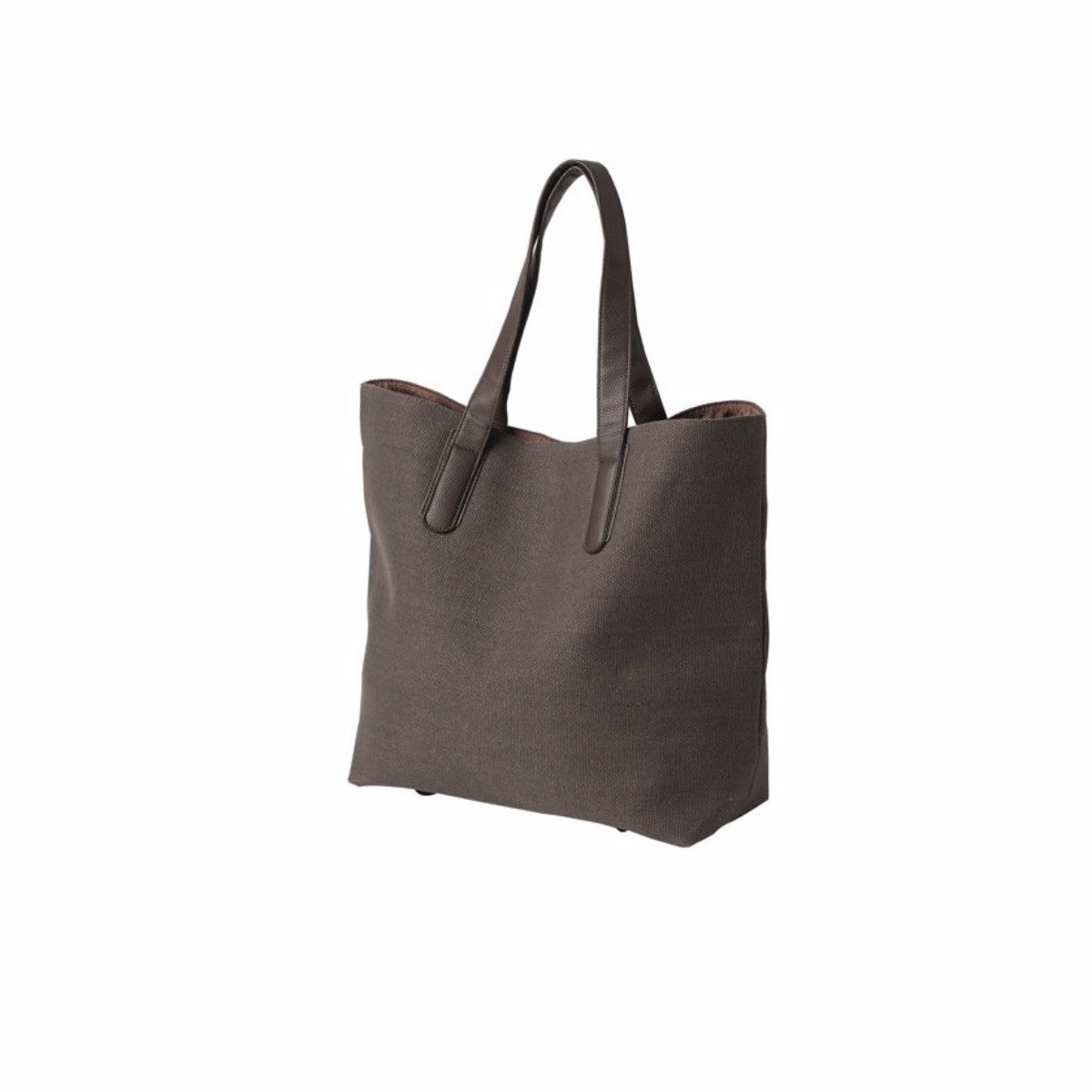 Citta Canvas Shopping Bag Brown – Iko Iko