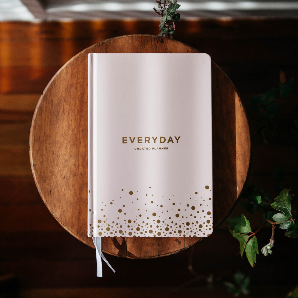 Frank A5 Hard Cover Everyday Planner Blush – Iko Iko