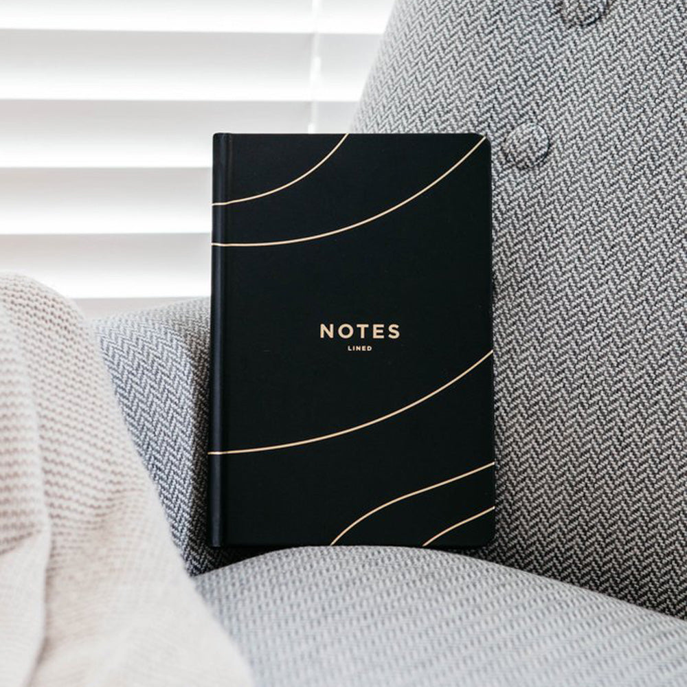 Frank A5 Hard Cover Bullet Journal Black – Iko Iko