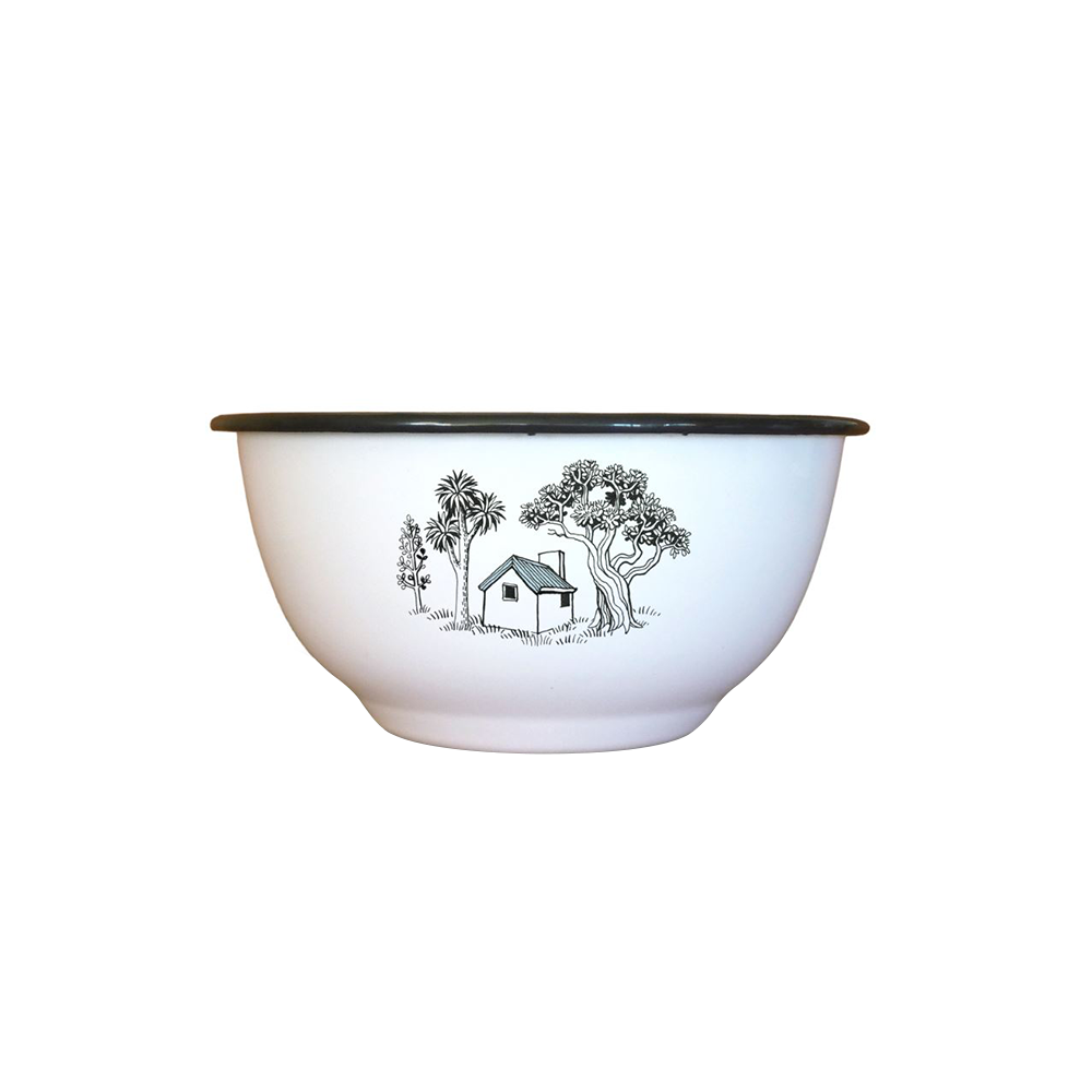 Wolfkamp and Stone Enamel Bowl Backcountry Huts – Iko Iko