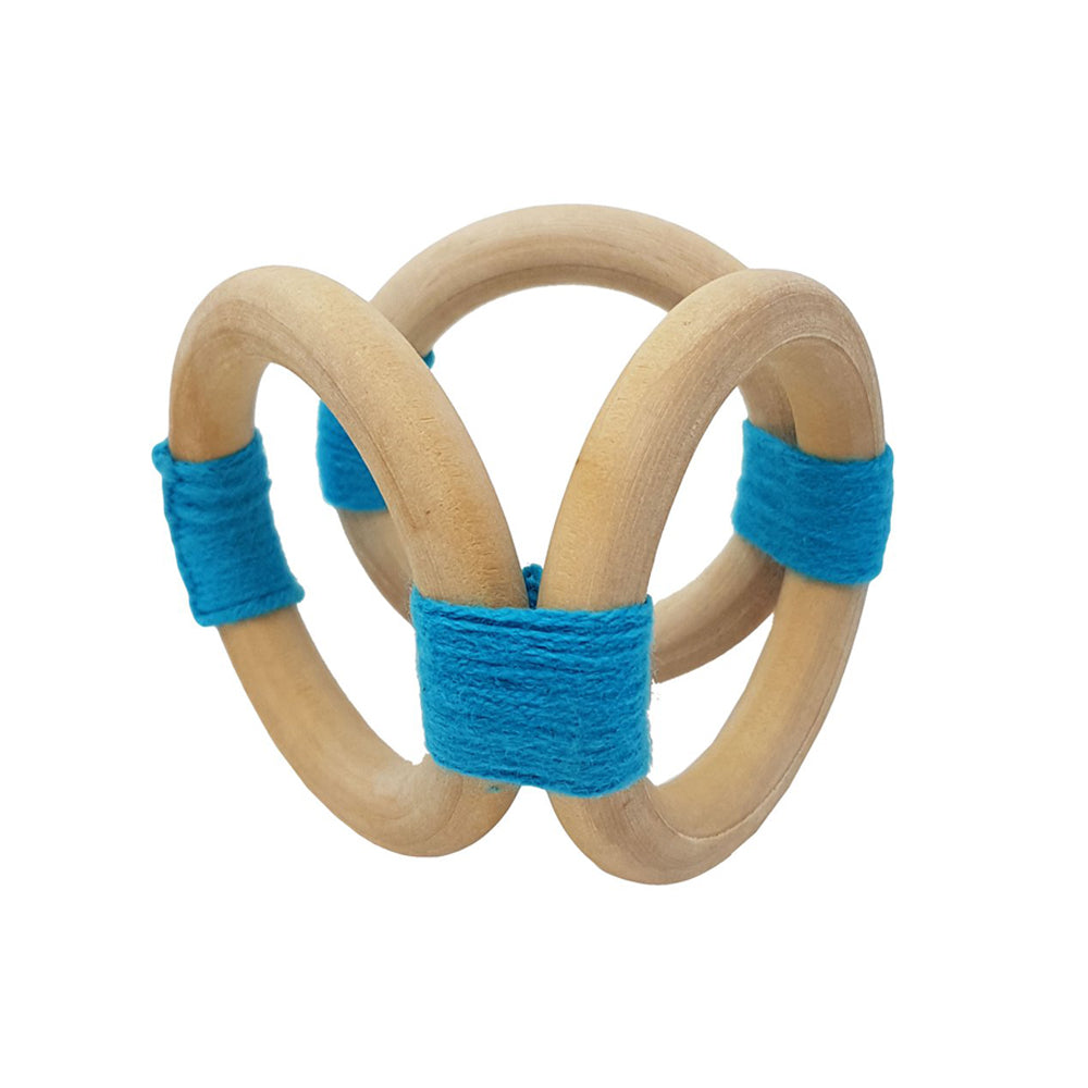Munch Baby Wooden Soothing Toy Blue – Iko Iko